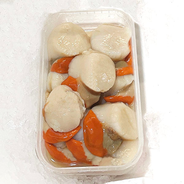 Chilled Scallops without Shell 500g (冷凍扇貝肉連膏) – A Tasty Box
